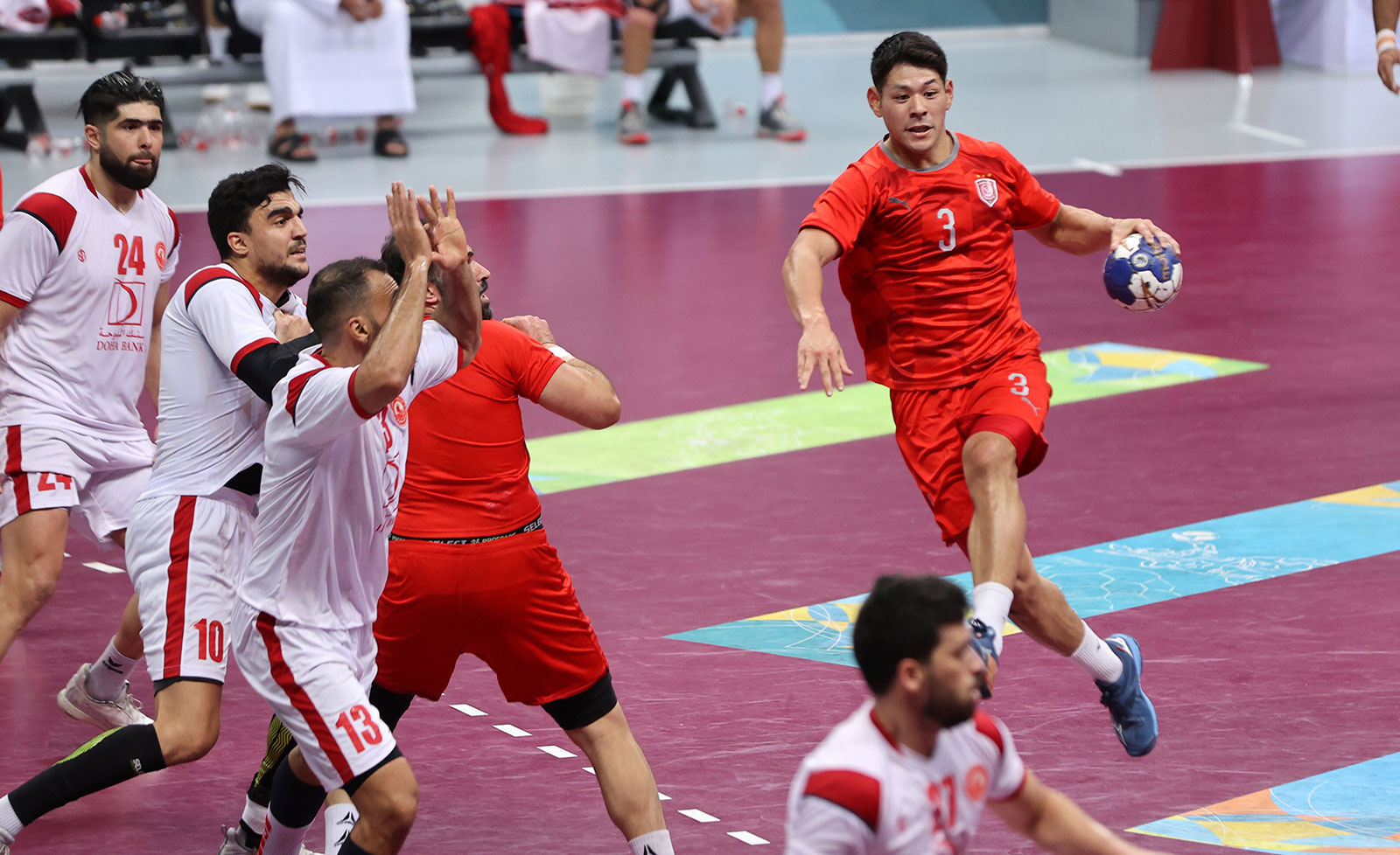 Al Duhail Handball Team Defeats Al Arabi & Maintains the League Lead ...
