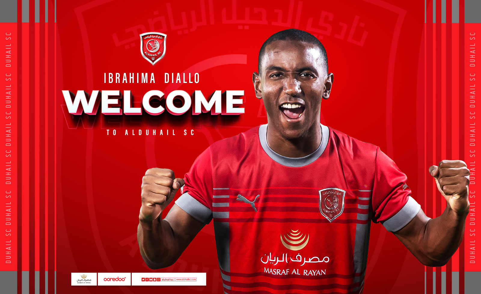 Al Duhail Earns the Services of the Midfielder Diallo… – Duhail Sports Club