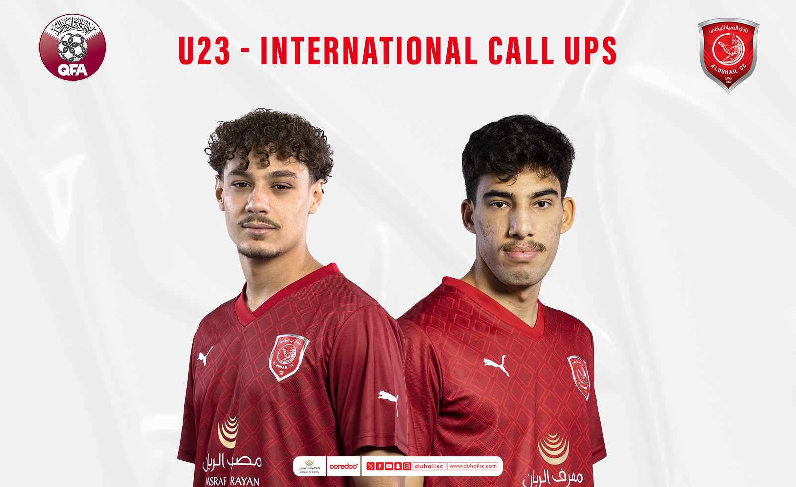 Two Players from Al Duhail Join Qatar National Olympic Team… – Duhail ...